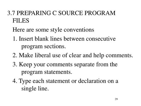 Ppt Chapter 3 Fundamentals Of The C Programming Language Powerpoint