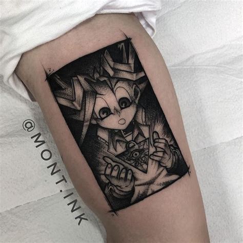 Yugi Motto Tattoo Feita Por Mont Em Belo Horizonte Otaku Anime Tattoo