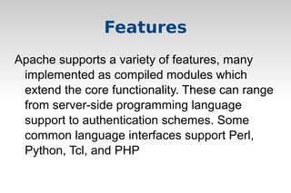 Apache PPT
