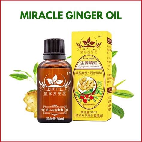 Miracle Ginger Essential Oil Super Effective By Doc Willie Ong For Relaxing Whole Body Massage