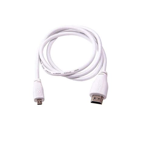 Buy Official Raspberry Pi Micro Hdmi To Standard Hdmi Cable Evelta