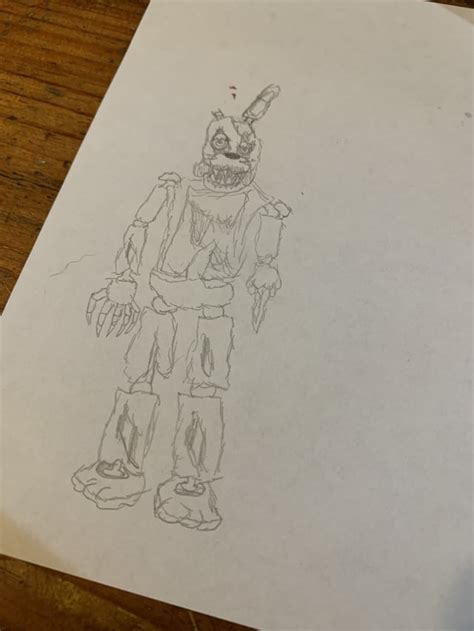 Part Two Of My Scrap Animatronic Drawings R Fivenightsatfreddys