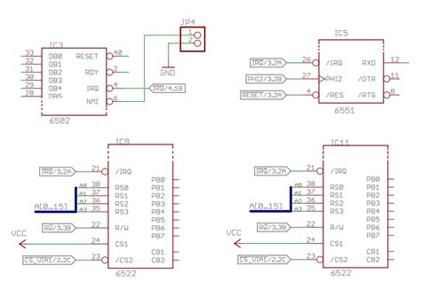 6502 pinout