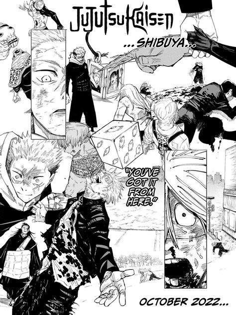 Jujutsu Kaisen Shibuya Arc Manga Poster Edit That I Made On Photoshop