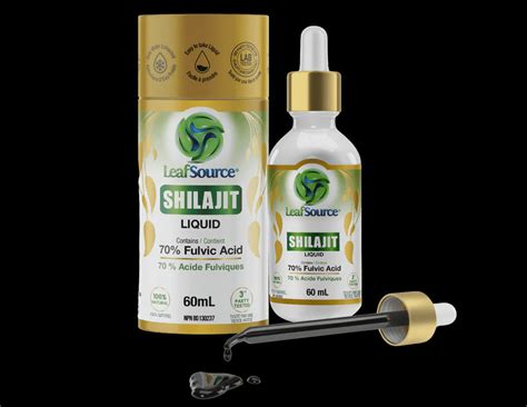 Leaf Source Shilajit Liquid 60 Ml Naturistas