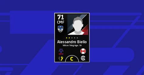 Alessandro Biello Efootball 2022 Stats