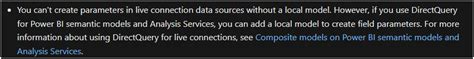Solved Fields Parameter With Live Connection Ssas Microsoft Fabric Community