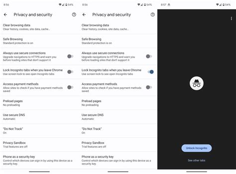 How To Secure Your Chrome Incognito Tabs Behind A Fingerprint Android Central