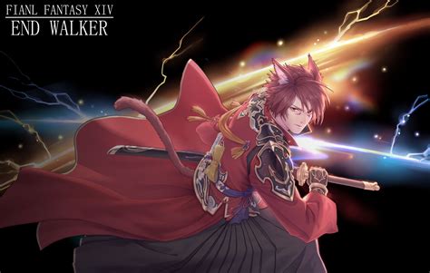 Ff14 猫武士 Ff14猫武士原创作品 触站