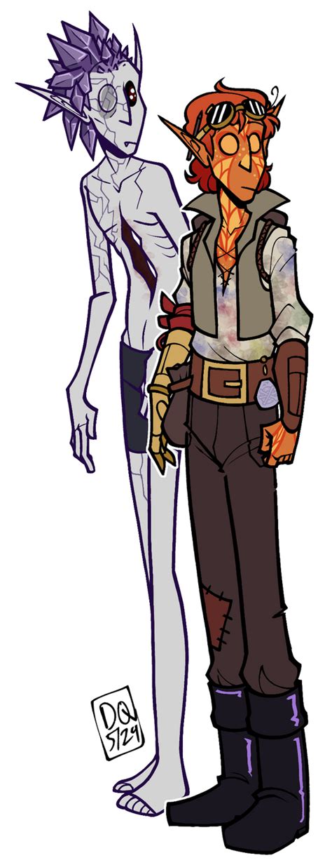 Nami And Ralishaz Dnd By Deltaqi On Deviantart