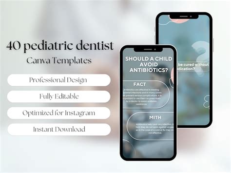 Pediatric Doctor Canva Templates 40 Editable Instagram Posts For Pediatricians And Medical Clinics