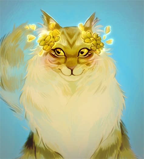 Warrior Cats Golden Flower