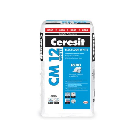 CERESIT CM 12 FLEX WHITE - Еврокварц