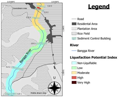 Liquefaction Potential Index Mapping Of Sediment Control Structure Area