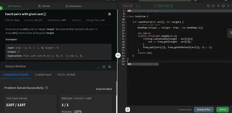 Geeksforgeeks 100daysofcode Geeksforgeeks Gfgpotd Hashmap Java Dsa Shweta Janwe