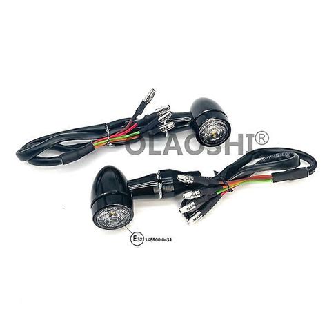 Universal E Mark 3 In 1 Rear Brake Taillight Micro Blinker Winker Lamp