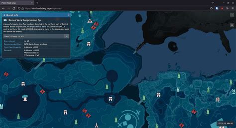 Intrnl Ngs Map World Map For Phantasy Star Online 2 New Genesis