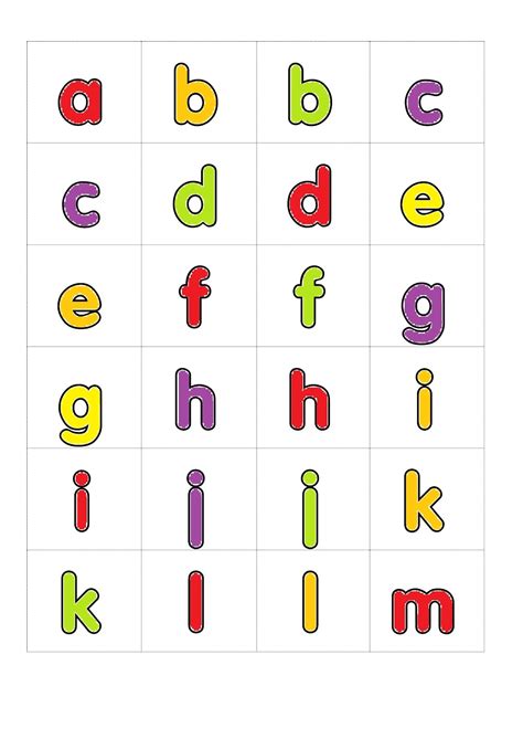 Alphabet Letter Printables