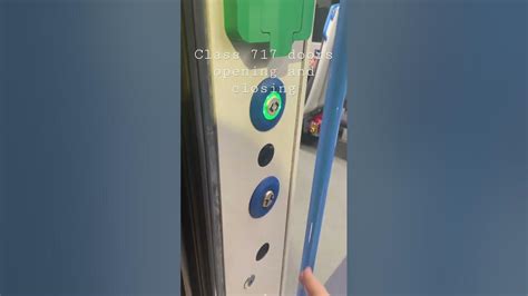 Class 717 Doors Opening And Closing Shorts Youtube