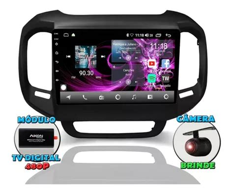 Central Multimídia Android Fiat Toro 2016 À 2021 Tv Digital Parcelamento Sem Juros