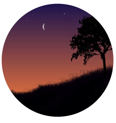 Circle Sunset By Thefey S On Deviantart