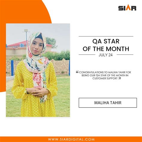 Siar Customersupport Customersupportrepresentative Qastarofthemonth