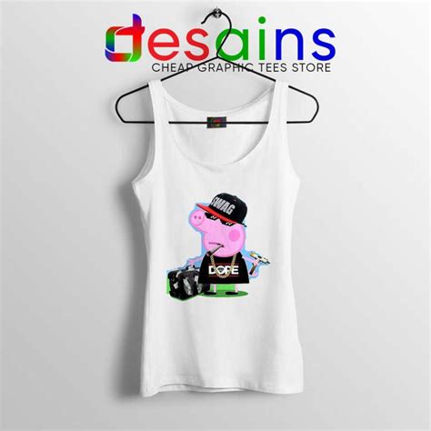 Peppa Pig Swag Tank Top Peppa Pig Adventure Tops S 3xl