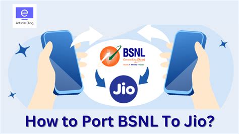 Port Bsnl To Jio Online In 4 Simple Steps Benefits Included