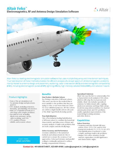 Rf Antenna Design Simulation Software At ₹ 250000year In Gurugram Id