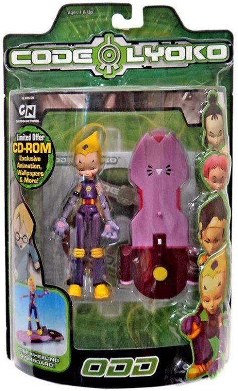 Code Lyoko Series 1 Odd Action Figure Laser Arrow Launching Toy Biz