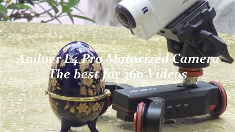 Andoer l4 pro motorized camera the best for 360 videos - YouTube