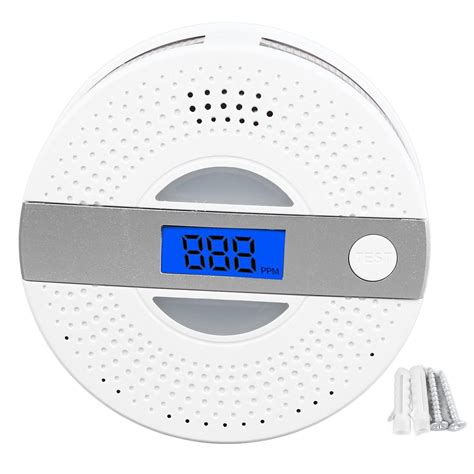 Alarma De Co Función Dual Respuesta Inmediata Detector De Humo