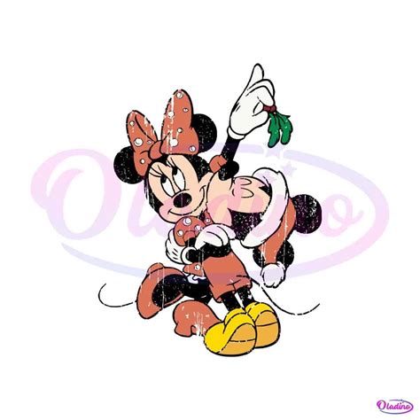 Mickey And Minnie Mouse Vintage Kissing