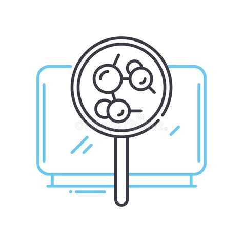 Chemical Engineering Linear Icons Set Reactor Catalyst Polymer