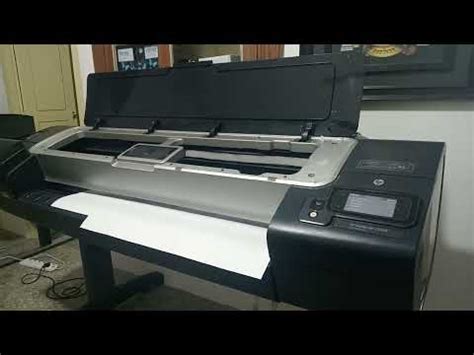 HP Designjet Z5600 PLOTTER POSTSCRIPT YouTube