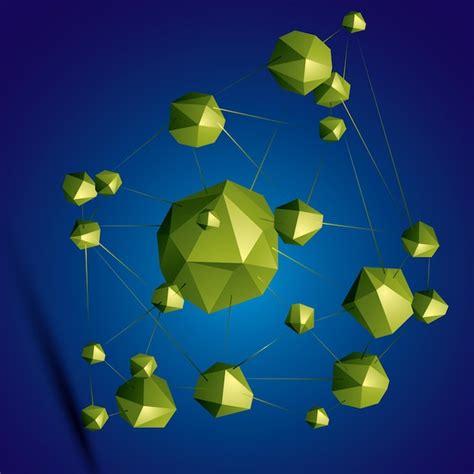 Premium Vector Vector Complicated 3d Figure Modern Digital