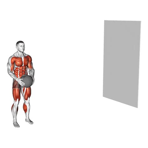 Medicine Ball Step Behind Rotational Throw Pitpower