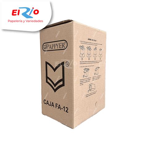 Caja Archivo 12 Pappyer Papeleria El Rio