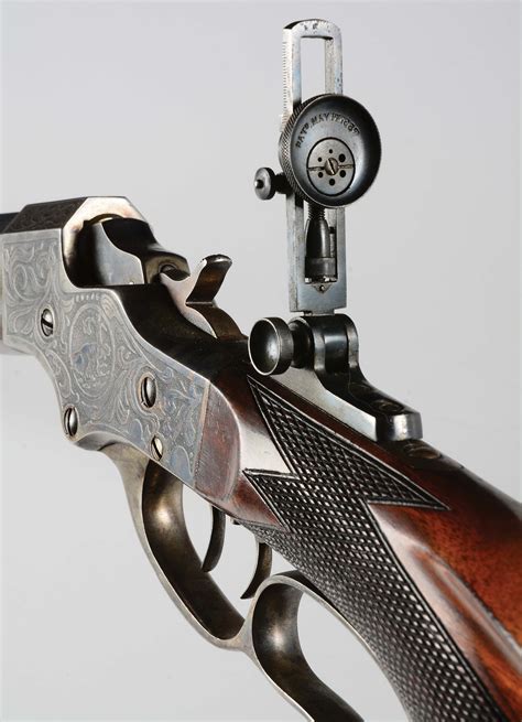 Lot Detail C Stevens 44 Action Model 49 Schuetzen Single Shot Rifle