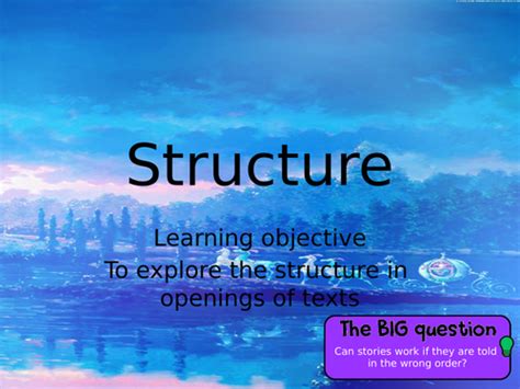 Aqa English Language Paper 1 Structure Question 3 Lesson Teaching