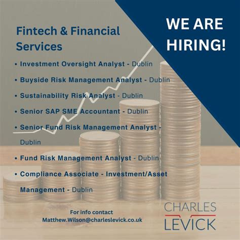 Hiring Financialservices Fintech Investmentanalyst Sustainability Riskanalyst