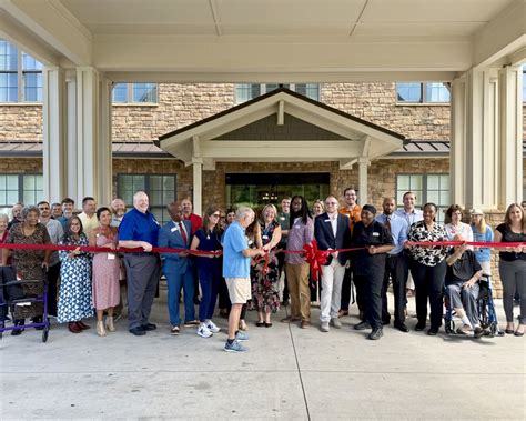 Ribbon Cutting Celebrating Brickmont Assisted Living City Of Acworth Ga