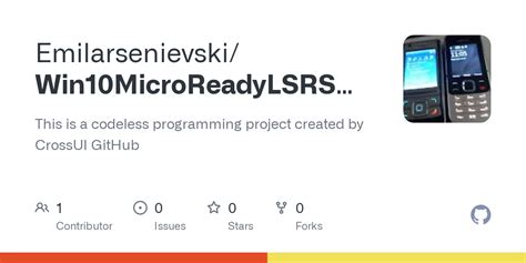Github Emilarsenievskiwin10microreadylsrsourcecode This Is A Codeless Programming Project