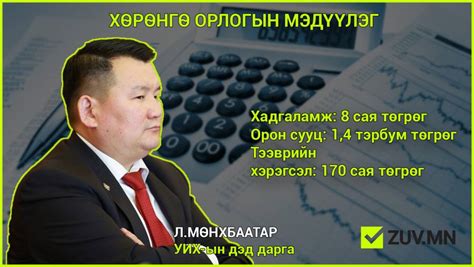 ХОМ УИХ ын дэд дарга Л Мөнхбаатар 1 4 тэрбум төгрөгийн орон сууцтай