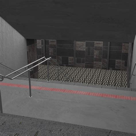 Underground Pass 3d Model Cgtrader