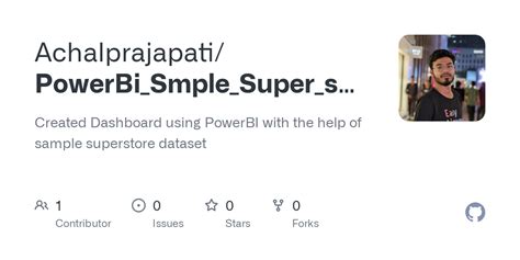 Github Achalprajapatipowerbismplesuperstoredashboard Created