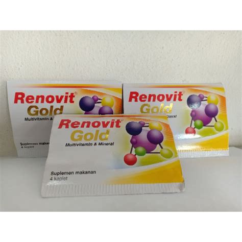 Jual Renovit Multivitamin And Mineral Shopee Indonesia
