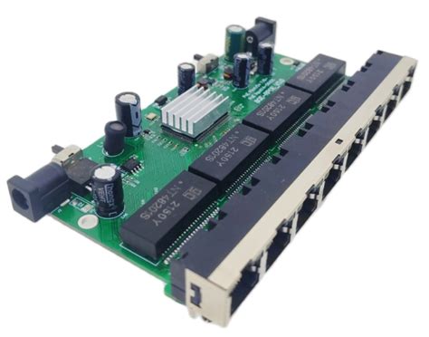Ethernet Switch Pcb Hxpcb Manufacturing And Assembly Factory