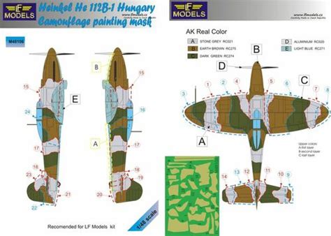 Heinkel He 112 Over Hungary Lf Models M48106