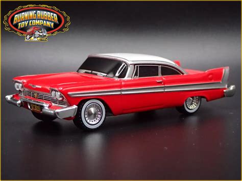 Christine 1958 58 Plymouth Fury Evil Red 164 Scale Diorama Diecast Mo